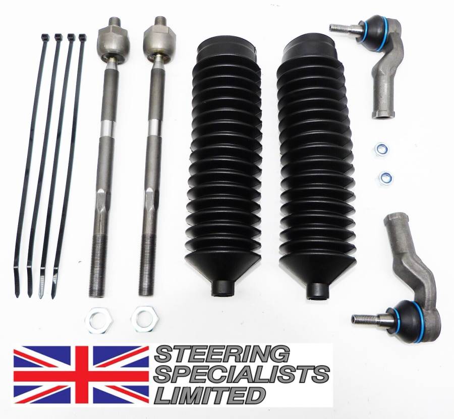 VW Transporter T5 2003-2016 Steering Rack Tie Arms, Track Rod Ends and ...